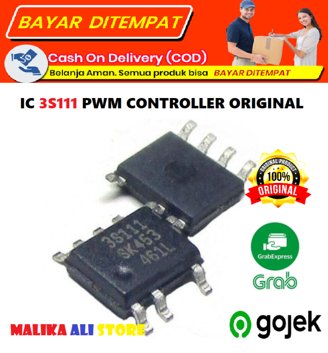 IC 3S111 / SSC3S111 PWM CONTROLLER ORIGINAL - Bisa COD | Lazada Indonesia