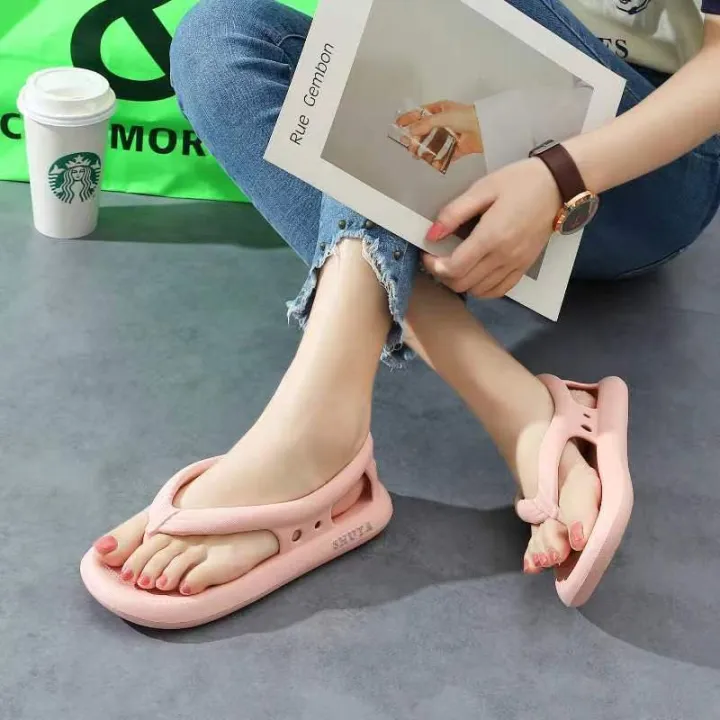 New Shuta Korean Women's Fashionable Slippers Rubber Ladies Sandals ...