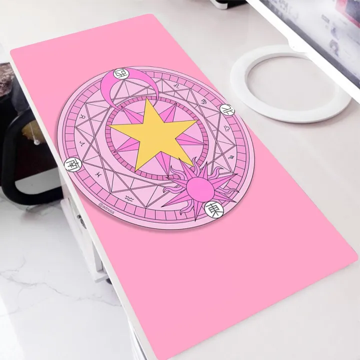 Mouse Pad Cardcaptor Sakura Tarot Card Size Rubber Gaming Desk Mat ...