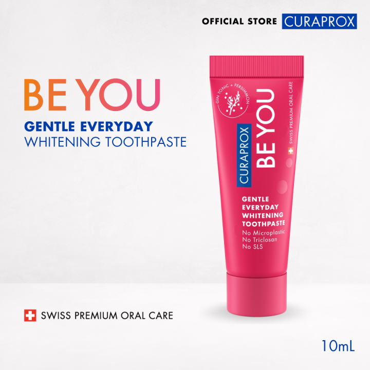 [Be You.] Gentle Enzymatic Whitening Toothpaste with fluoride 10mL mini ...