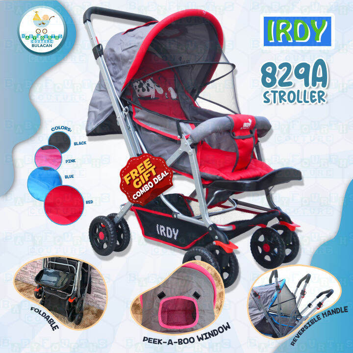 Baby Fourths Couture IRDY 3-Way Stroller for Baby with Mosquito Net ...
