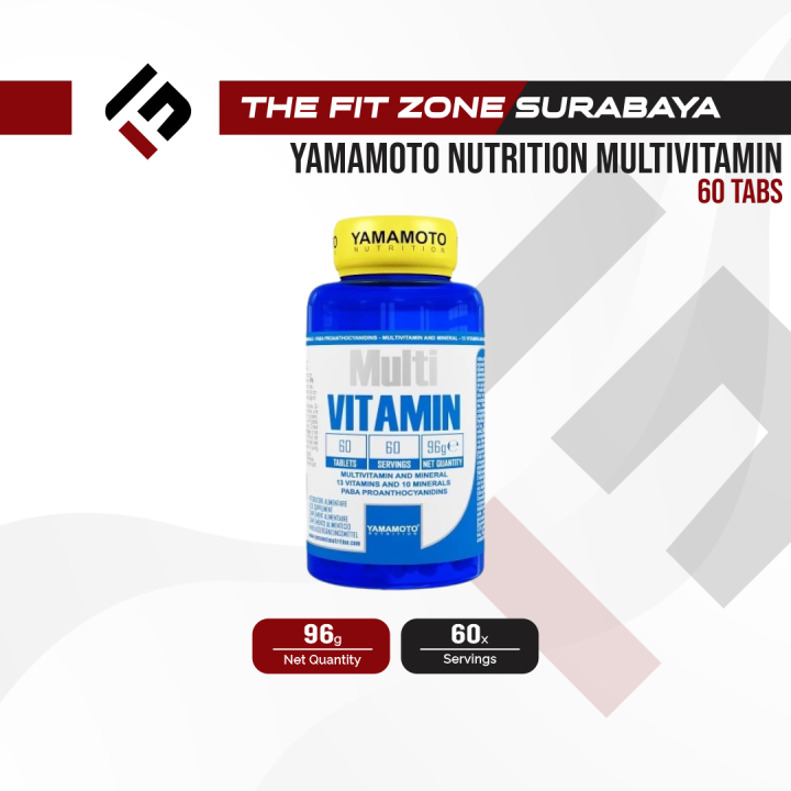 Yamamoto Nutrition Multivitamin 60 Tablet Vitamin dan Mineral | Lazada ...