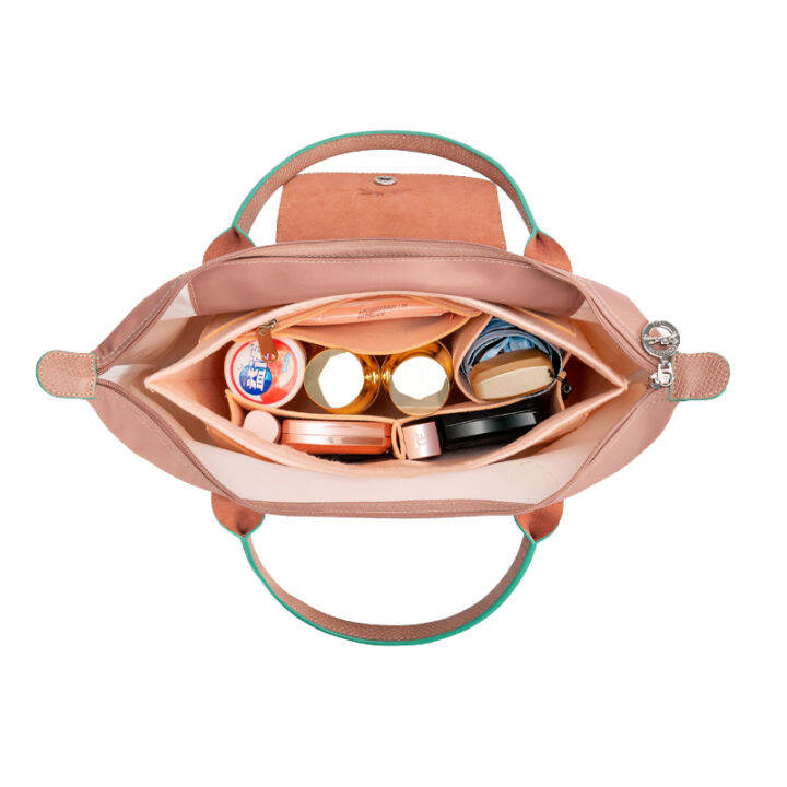 Dumpling Shape Felt Purse Insert Bag Organizer Handbag Shapers Tote ...