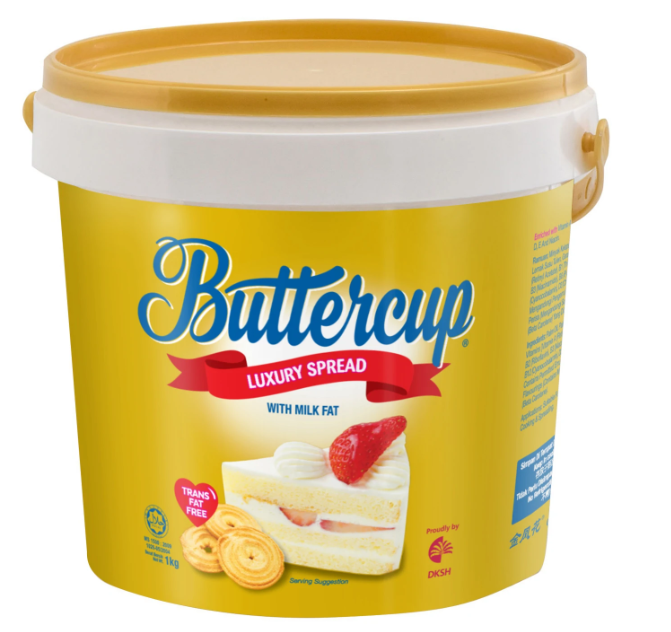 BUTTERCUP Luxury Spread Butter Blend / Mentega 1KG | Lazada