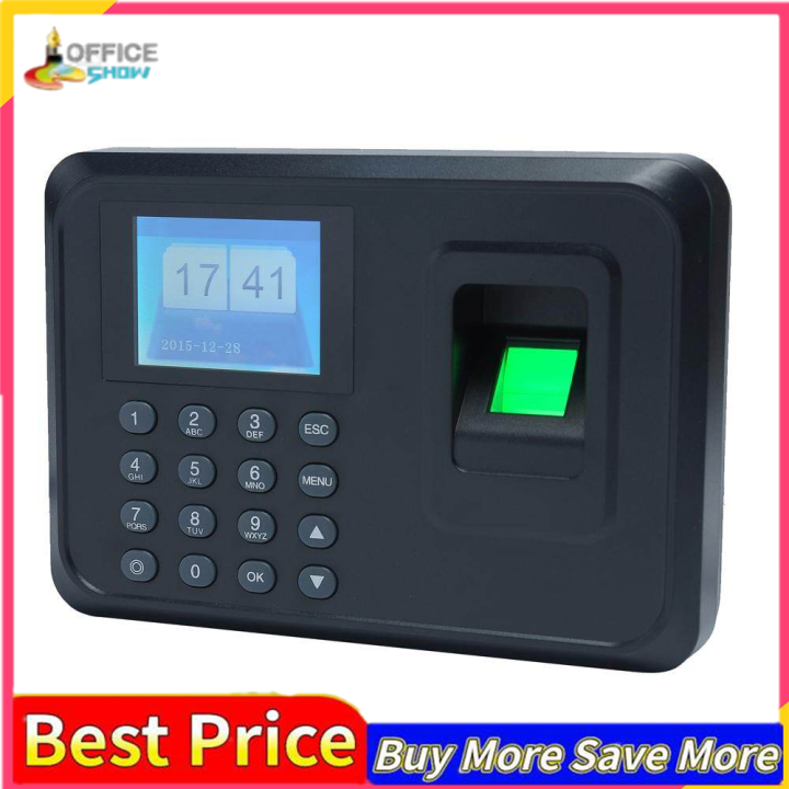 Intelligent Biometric Fingerprint Password Attendance Machine Employee ...