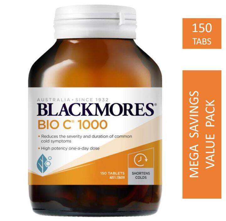 Blackmores Bio C 1000 150 Tablets (Expiry: Dec 2024) | Lazada Singapore