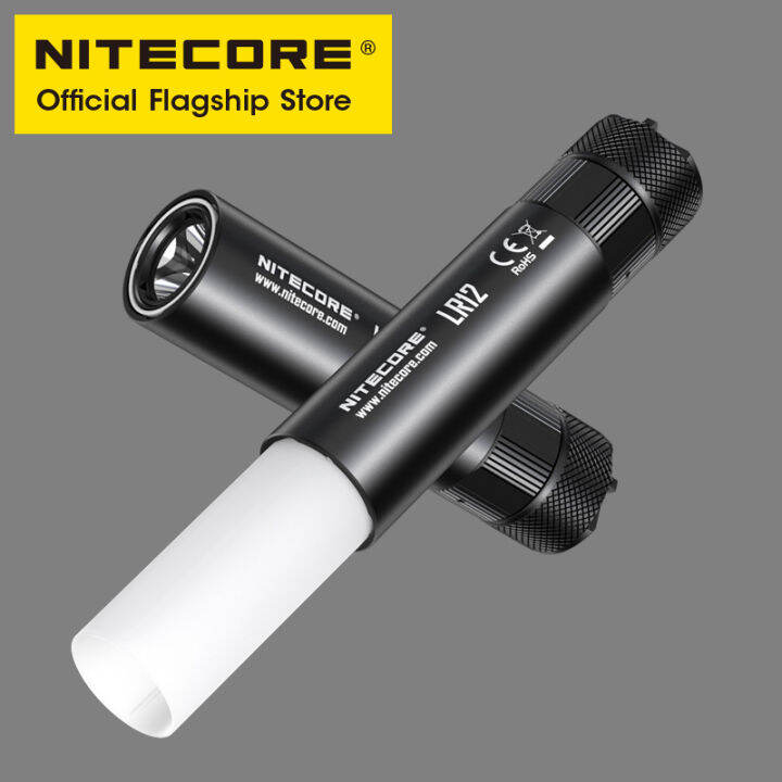 NITECORE LR12อัลตร้าสดใสมินิไฟฉาย2 In 1โคมไฟตั้งแคมป์ Floodlight อเนก ...