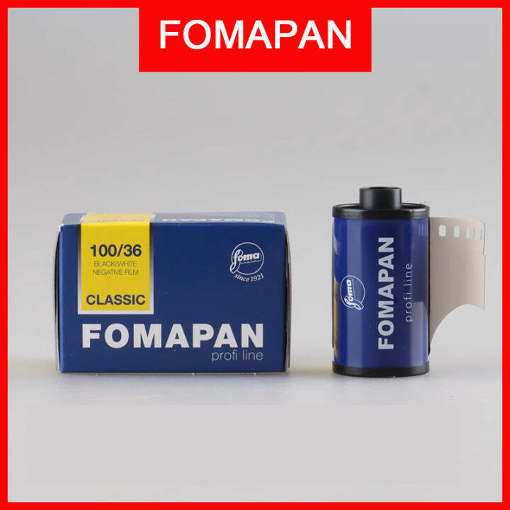 FOMAPAN 100 ISO Black & White Negative Film FOMA 135 35mm Format 36 ...