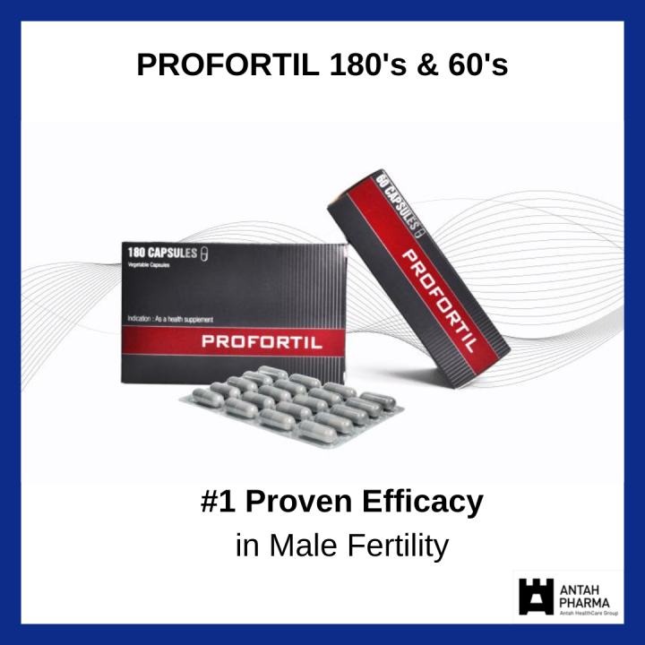 Profortil - #1 Proven Efficacy for Male Fertility | Lazada