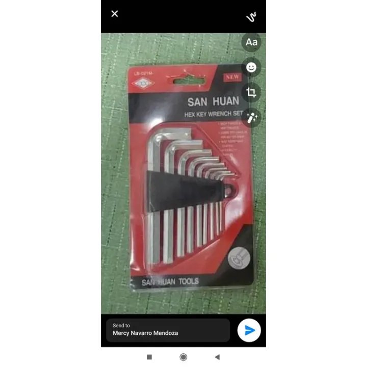 021 hex key wrench set belt for men | Lazada PH