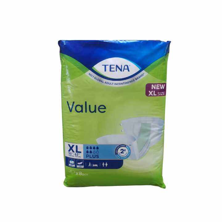 Tena Value Adult Diaper XL 8S | Lazada