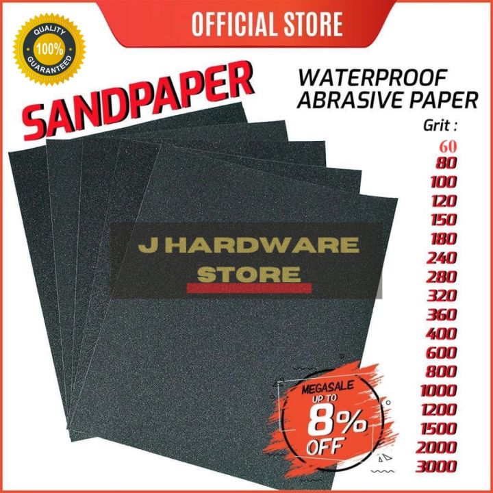 (ready stock) Waterproof Abrasive Sandpaper premium quality original ... (ready stock) Waterproof Abrasive Sandpaper premium quality original ...