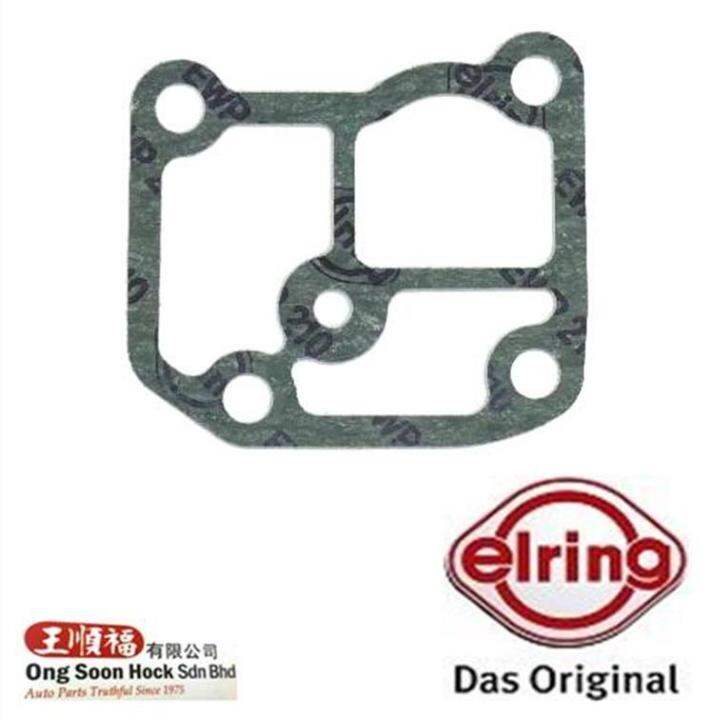 1-5 pcs Mercedes M102 W201 W123 W124 Gasket Oil Filter Housing Elring ...