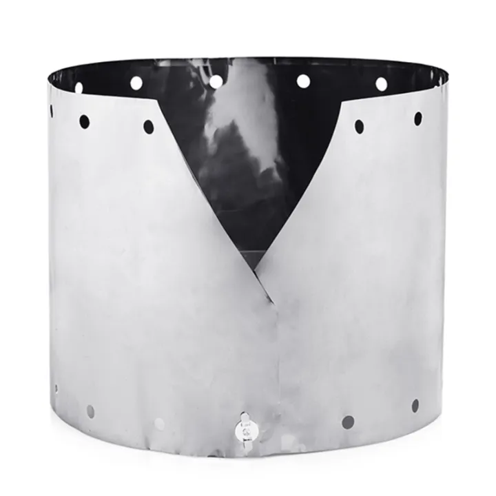 Camp Stove Windshield Ultra-Thin Titanium Windshield Screen Windproof ...