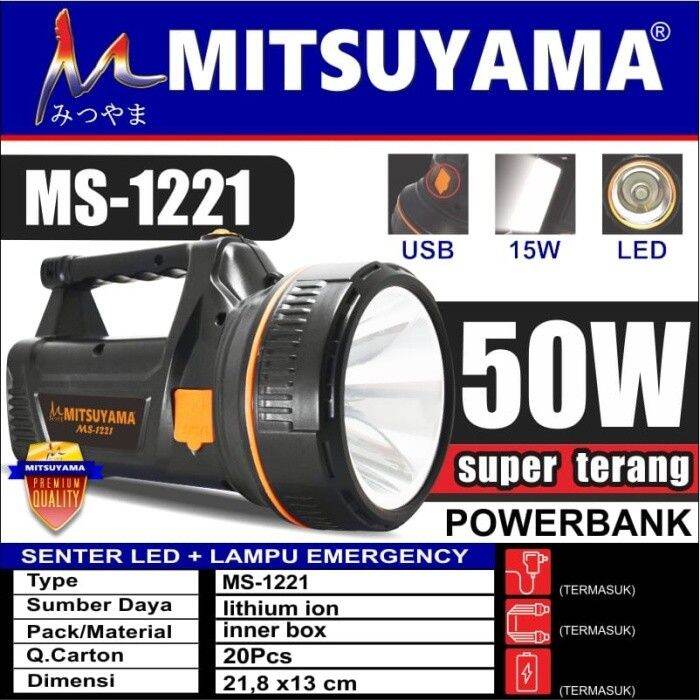 SENTER JUMBO 50 WATT SENTER LED HANSIP SENTER SECURITY SUPER TERANG ...