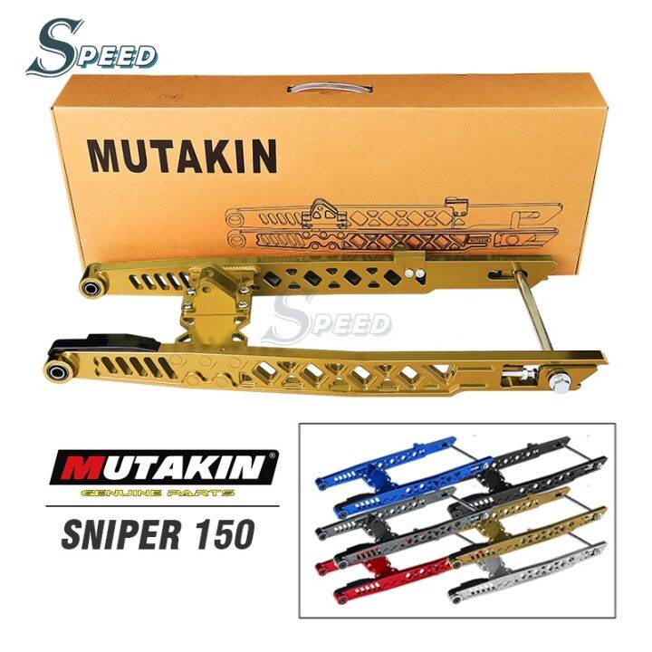 ภาพใหญ่: MUTAKIN สวิงอาร์มรถจักรยานยนต์ CNC Exciter 150 155 Spark135 ...