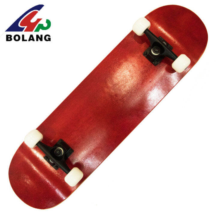 huanghaishun2 31 inch professional double curved road fancy skateboard ...
