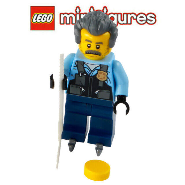 (Sold Per Piece) Lego Minifigure 60303 Sam Grizzled Ice Hockey Lego ...