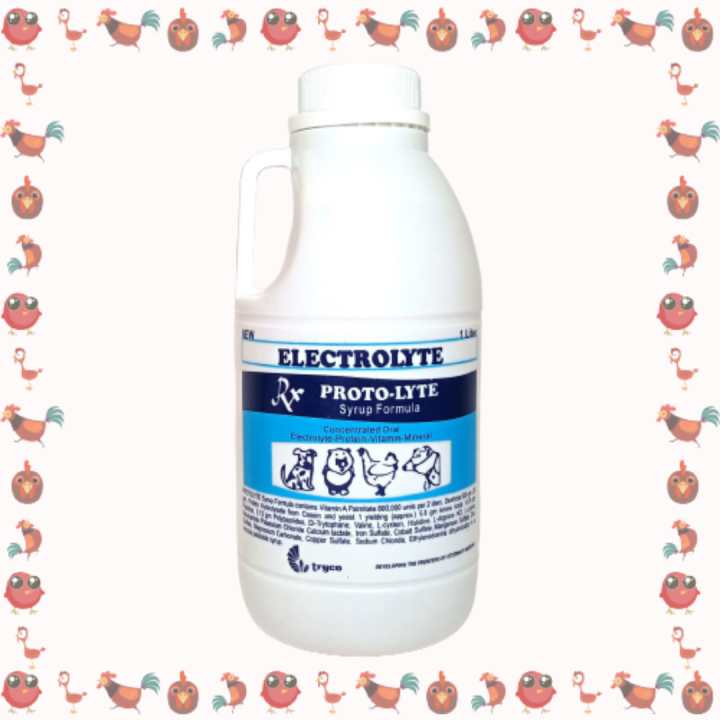 [CL REYES AGRIVET] 1Liter Proto-Lyte Syrup Formula / Electrolyte ...