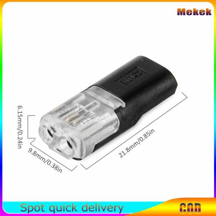 Mekek 10pcs 12v Plug H Plug 2pin Car Truck Cable Connector Set Wire ...