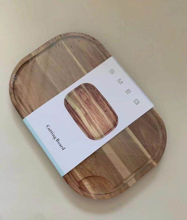Ready Stock Italian smeg acacia wood cutting board unpainted and ...