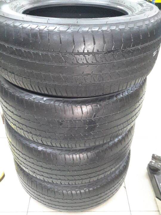 Used Tyre Secondhand Tayar BRIDGESTONE DUELER H/T 684 II 265/60R18 50% Bunga Per 1pc | Lazada