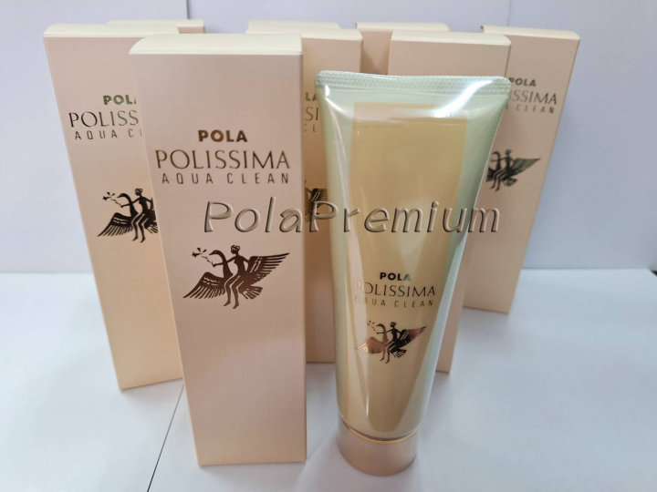 Pola ของแท้! Polissima Aqua Clean lot เดือน1 ปี2023 โฟมล้างหน้าโสม ...