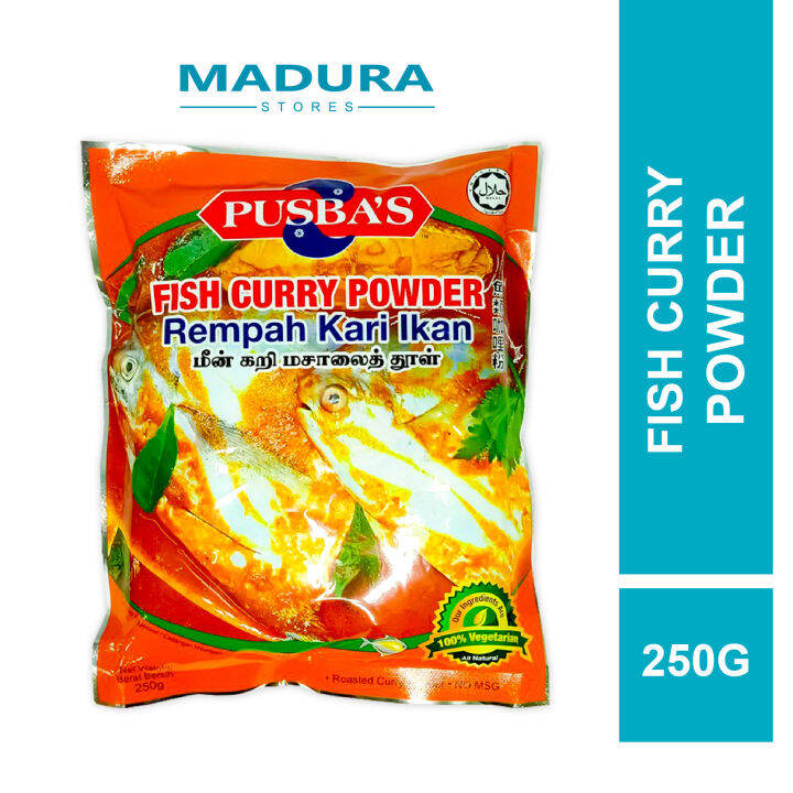 Pusba's Fish Curry Powder 250g | Lazada