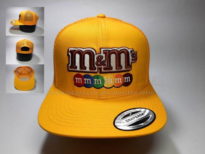 M&M Fashion Trucker Snapback Vintage Cap Sports Cap for men and women ...