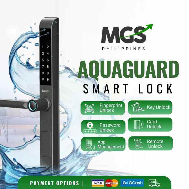 AquaGuard Smart Lock (FULLY WATERPROOF) | Lazada PH