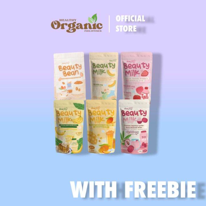 Dear Face Collagen Drink Beauty Milk Melon Strawberry Mango Lychee ...