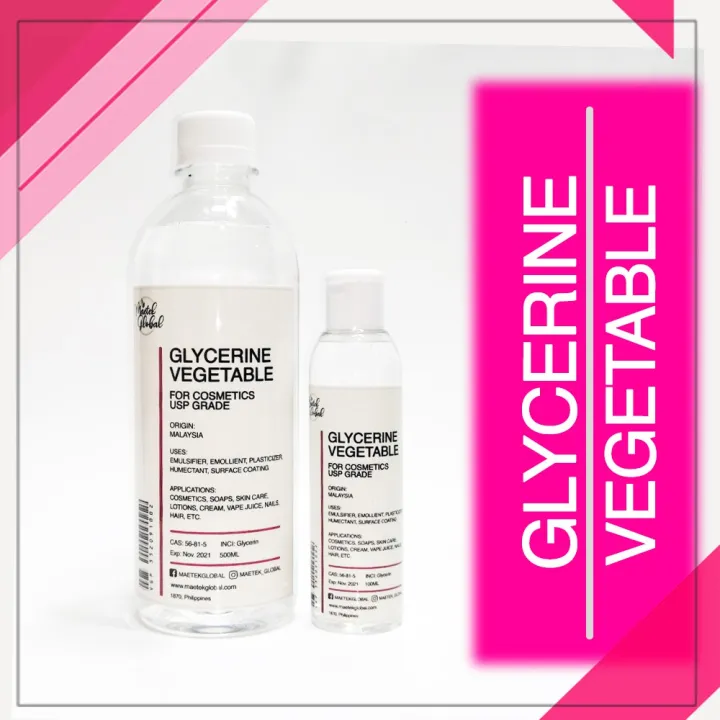 Glycerine Pure Vegetable (For Cosmetics/USP Grade) | Lazada PH