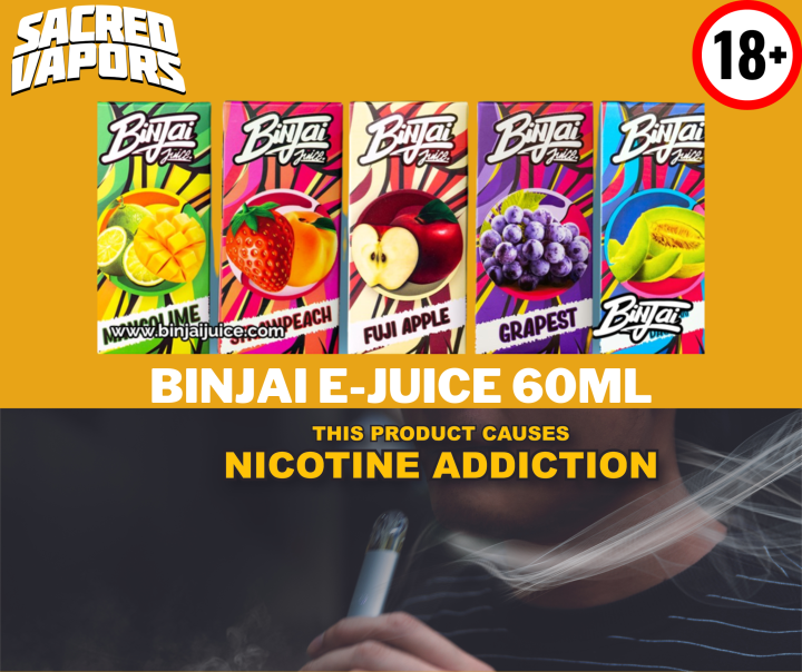 BINJAI JUICE/ BINJAI PLUS PREMIUM JUICE 60ML | Lazada PH