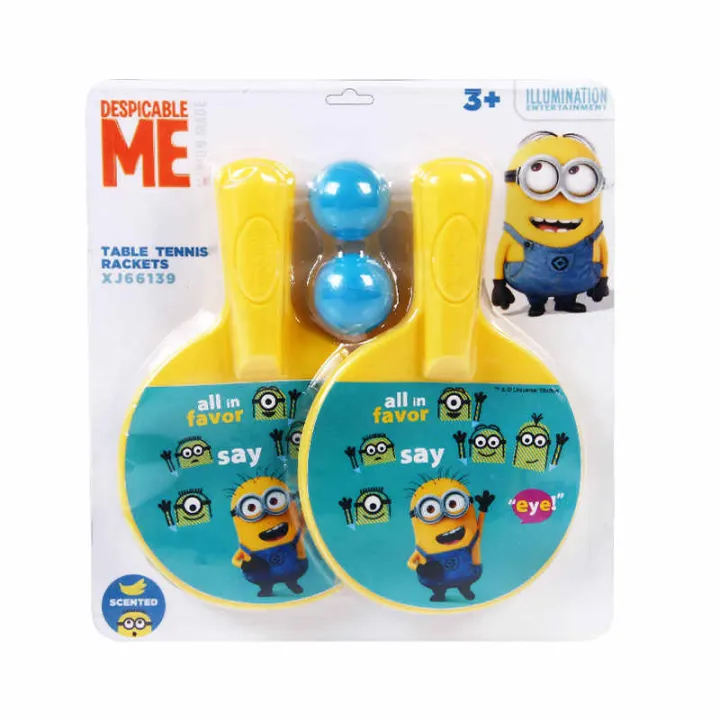 Mesuca ไม้ตีปิงปองของเล่น Disney Frozen และ Minion Table Tennis Racket ...