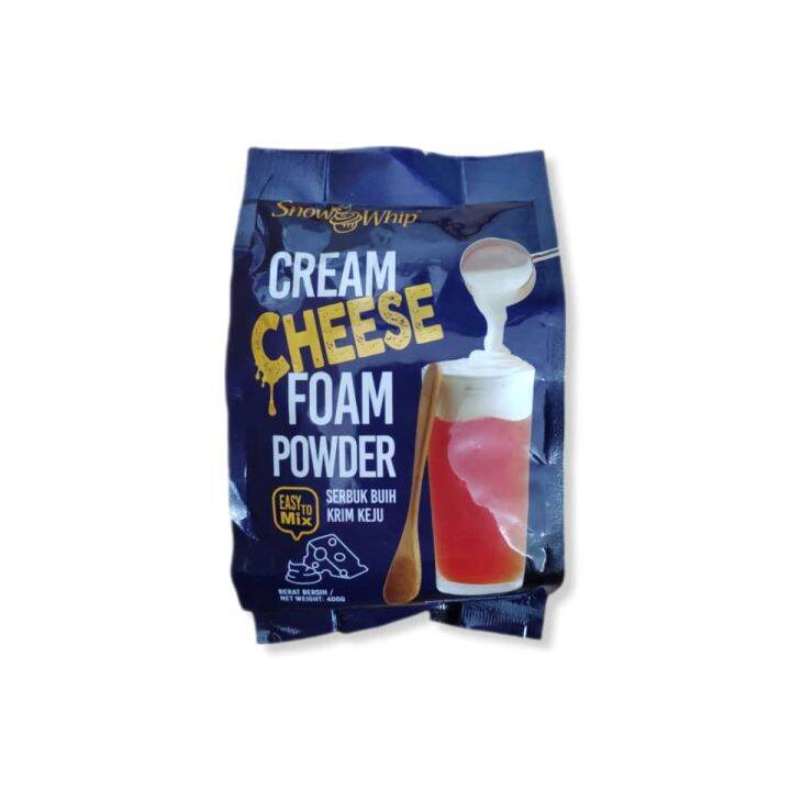 SNOW WHIP CREAM CHEESE FOAM POWDER 400G | Lazada