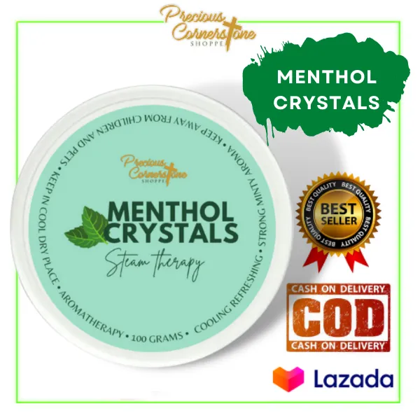 PCS PURE & NATURAL Menthol Crystals Steam Therapy / Inhalation SUOB ...