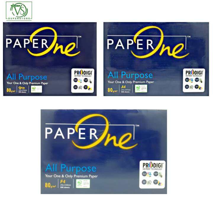 PAPER ONE ALL PURPOSE PAPER S24 (80gsm) | Lazada PH