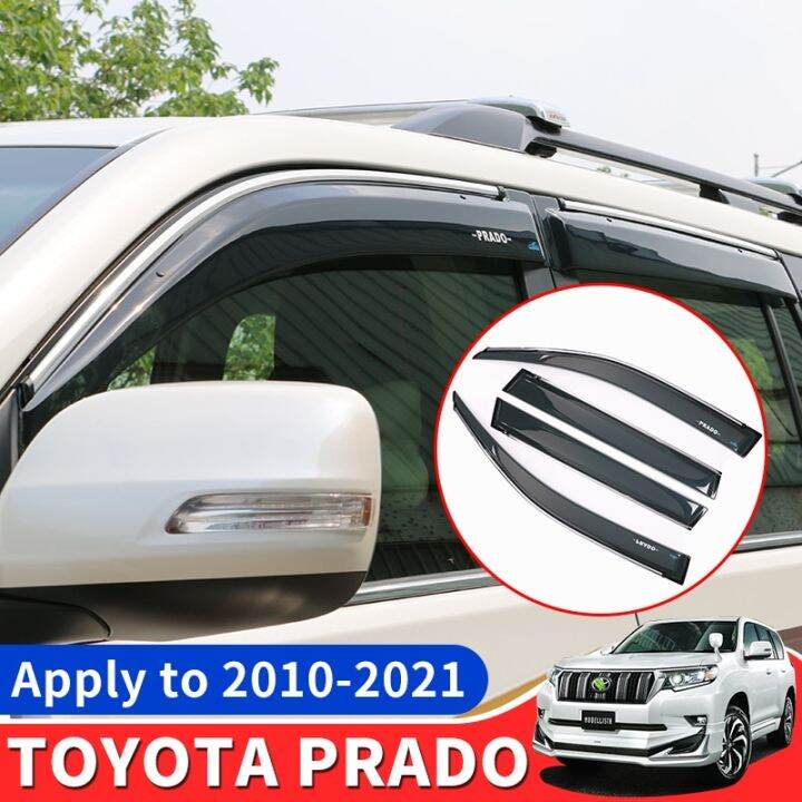 Toyota Prado 150 Car Window Visor Modification Accessories Ventilation ...