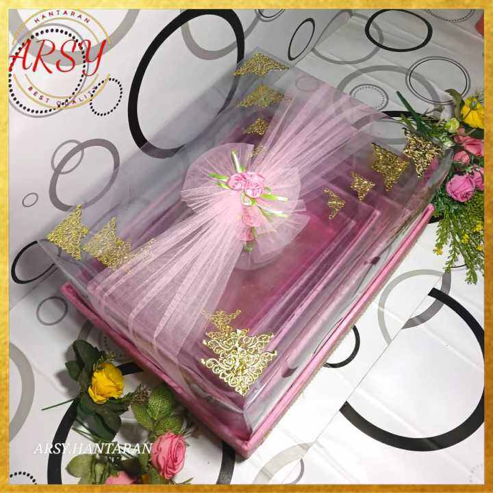 BOX KOTAK SESERAHAN HANTARAN MIKA PERNIKAHAN LAMARAN PARSEL BINGKISAN 1 ...