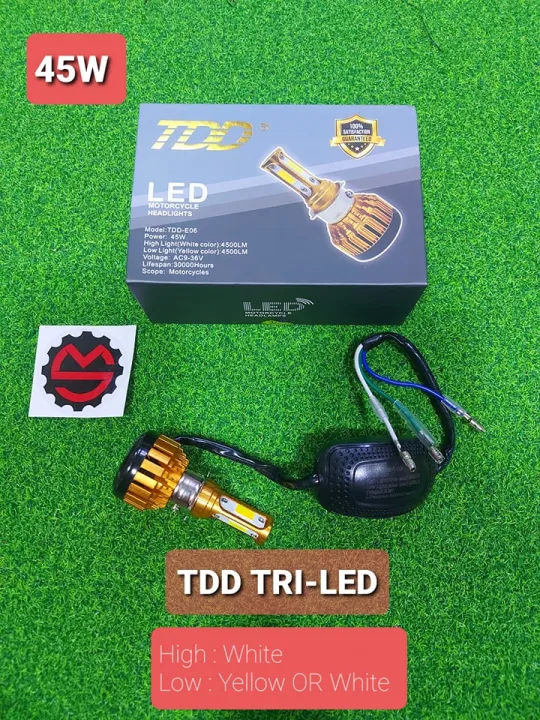 All weather headlight TDD TRI-LED 45W | Lazada PH