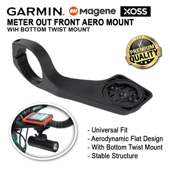 GARMIN EDGE MAGENE XOSS Meter Aero Out Front Mount Barfly Extend Gopro ...
