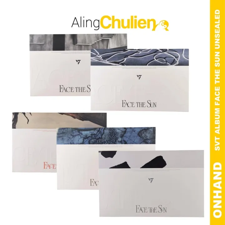[UNSEALED] SEVENTEEN FTS Face The Sun Album Photobook Version Choose ...
