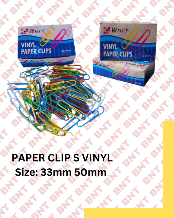 Paper Clip Color Coated 33mm / 50mm Sold Per Box | Lazada PH
