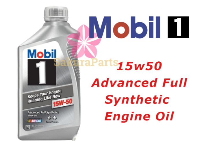 Mobil 1 Keep Your Engine Running Like New 15w50 Fully Synthetic Engine ...