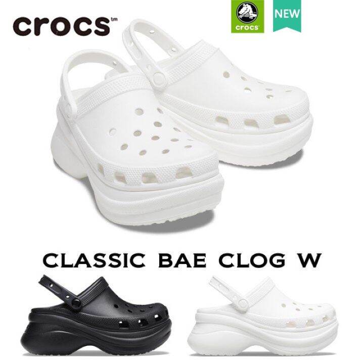 รองเท้า crocs แท้ Crocs Classic Bae Clog crocs แท้ 100% ใหม่เสื้อท็อป ...