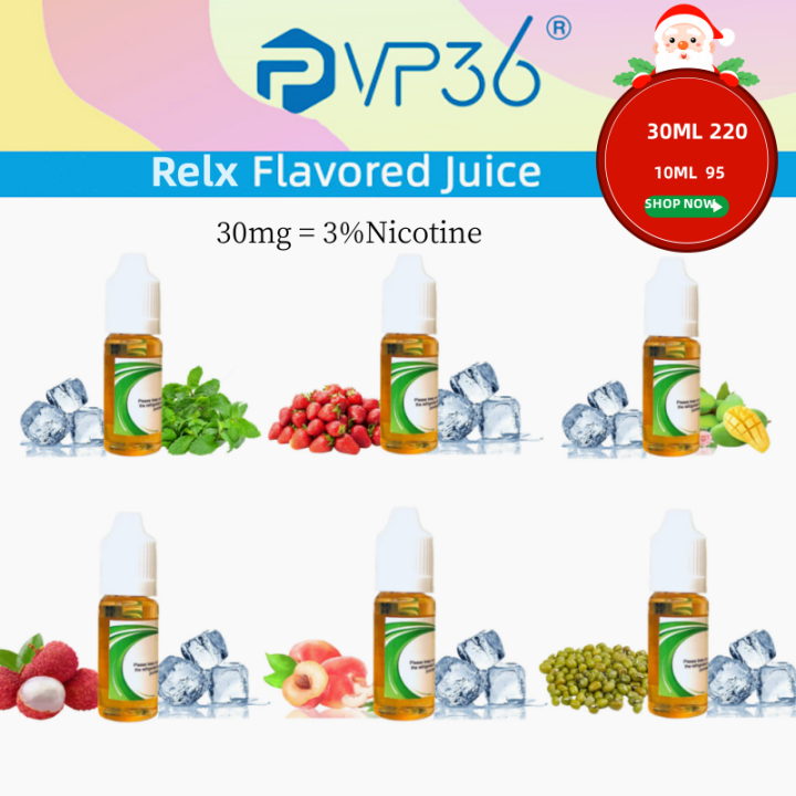 (Ready Stock) Relx Juice 30ml 30mg for Relx Infinity/Shift/Zalan/Yooz ...