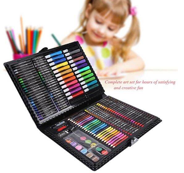 JX 168 Pcs Artist Studio Portable Art Set for Kids, Essential Art ...