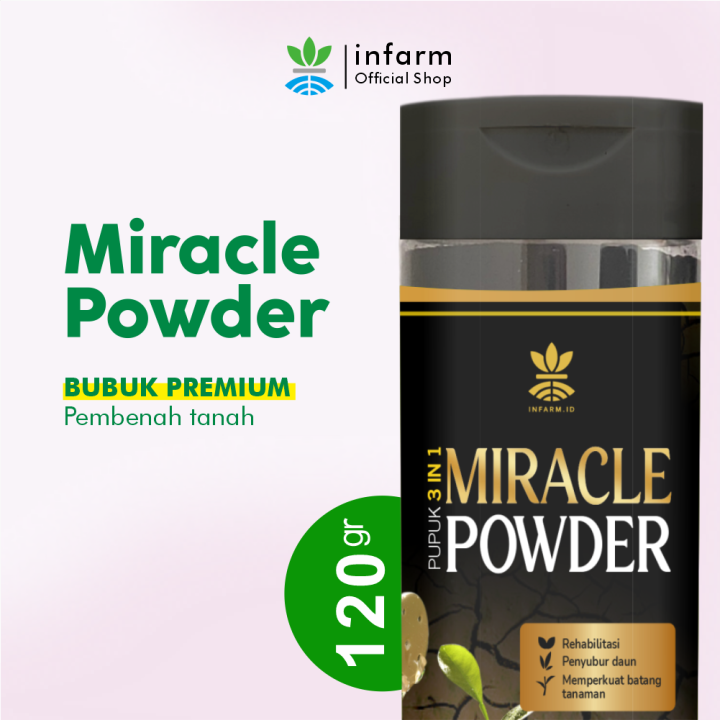 INFARM - Miracle Powder Asam Humat Pupuk 3 In 1 Pembenah Media Tanam ...