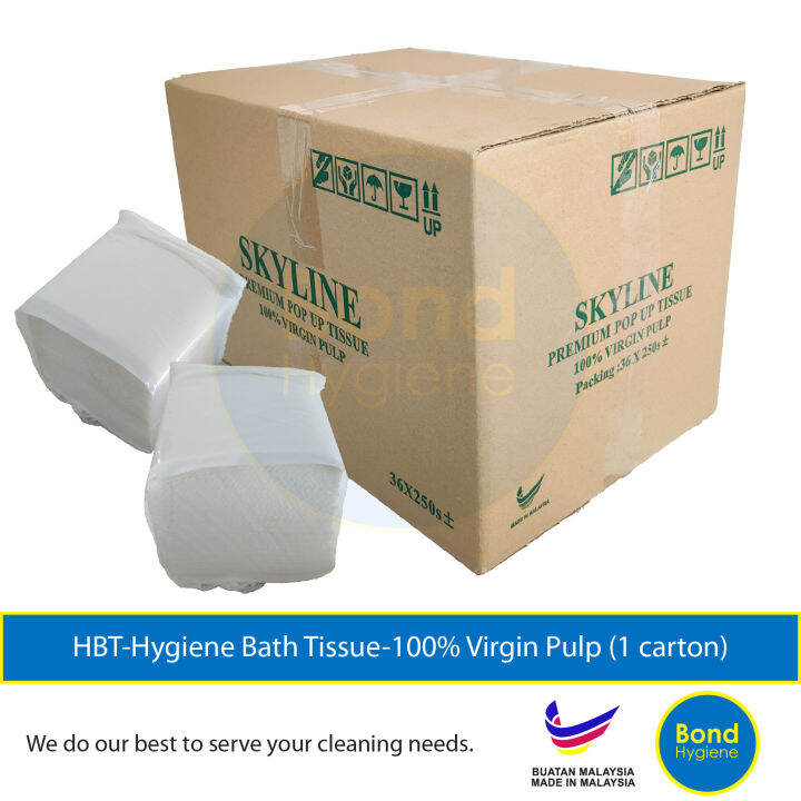 Hygiene Bath Tissue(HBT) / Pop Up Tissue / Napkin Tissue - 100% Virgin ...