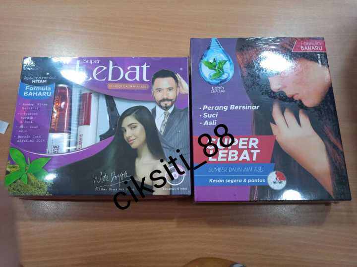 Dherbs Set Pewarna Rambut Super Lebat - Brown / Black NEW LOOK | Lazada